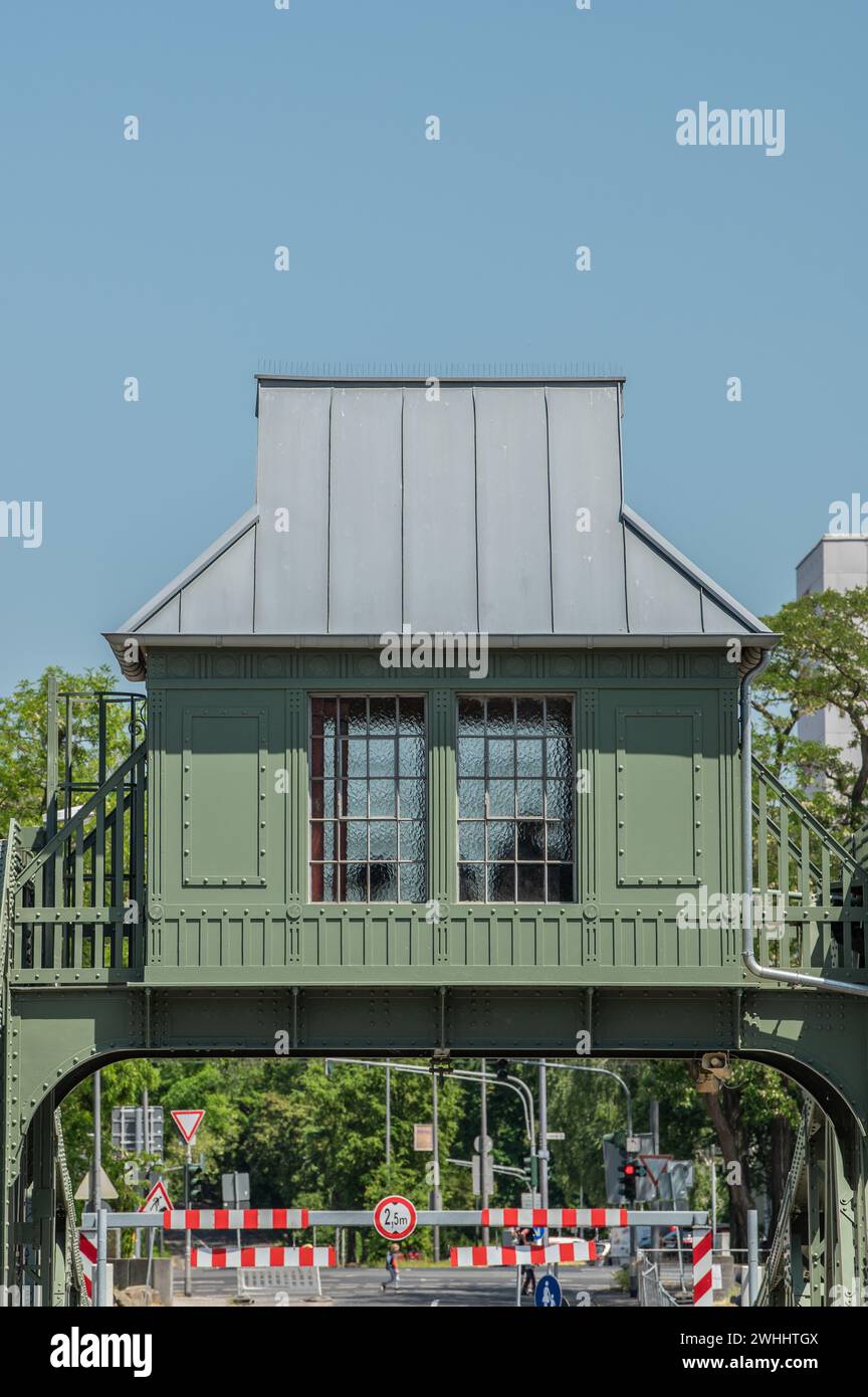 Machine house of the deutz swing bridge hi-res stock photography and ...