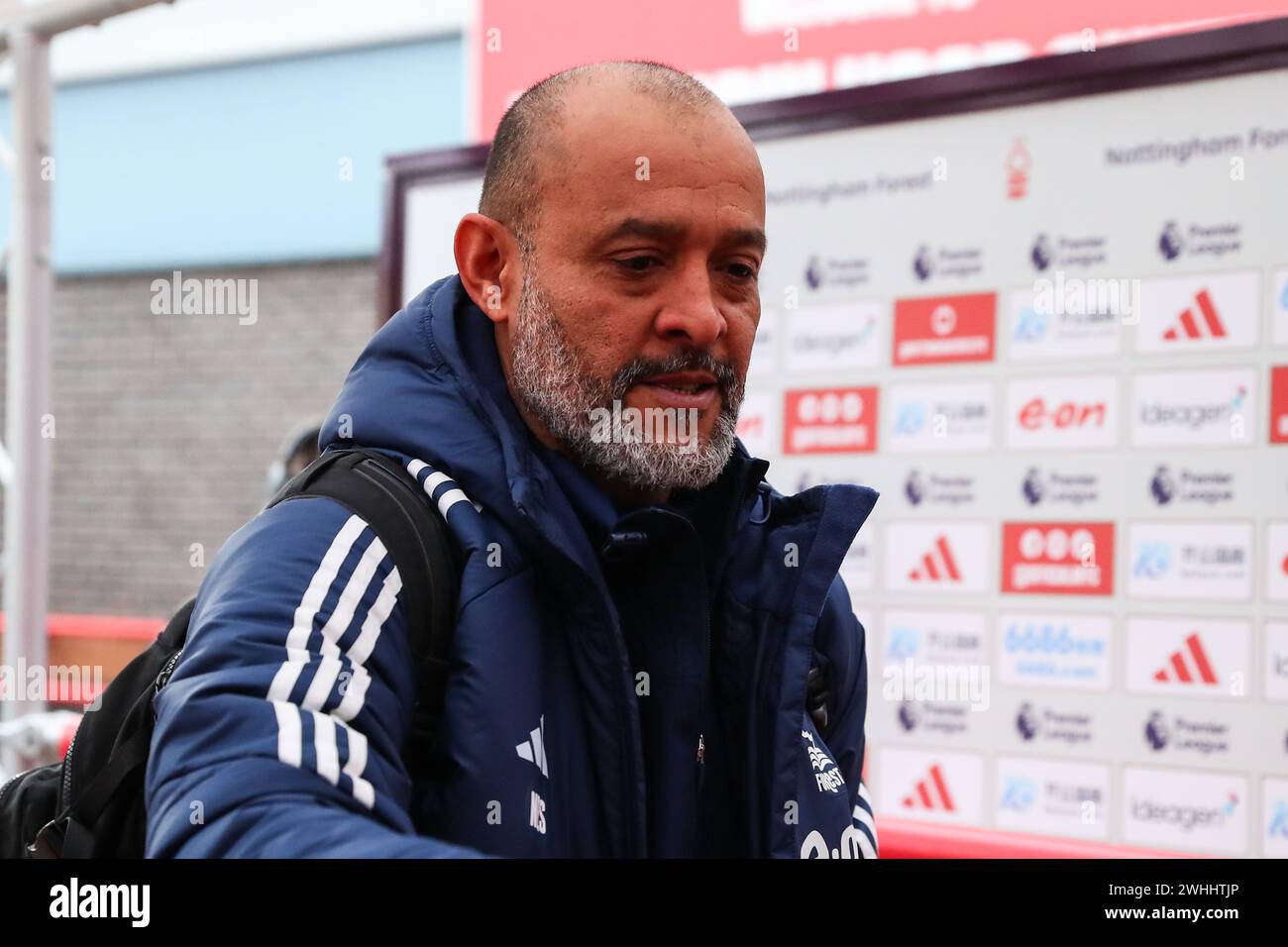 Nuno Espírito Santo manager of Nottingham Forest arrives ahead of the ...