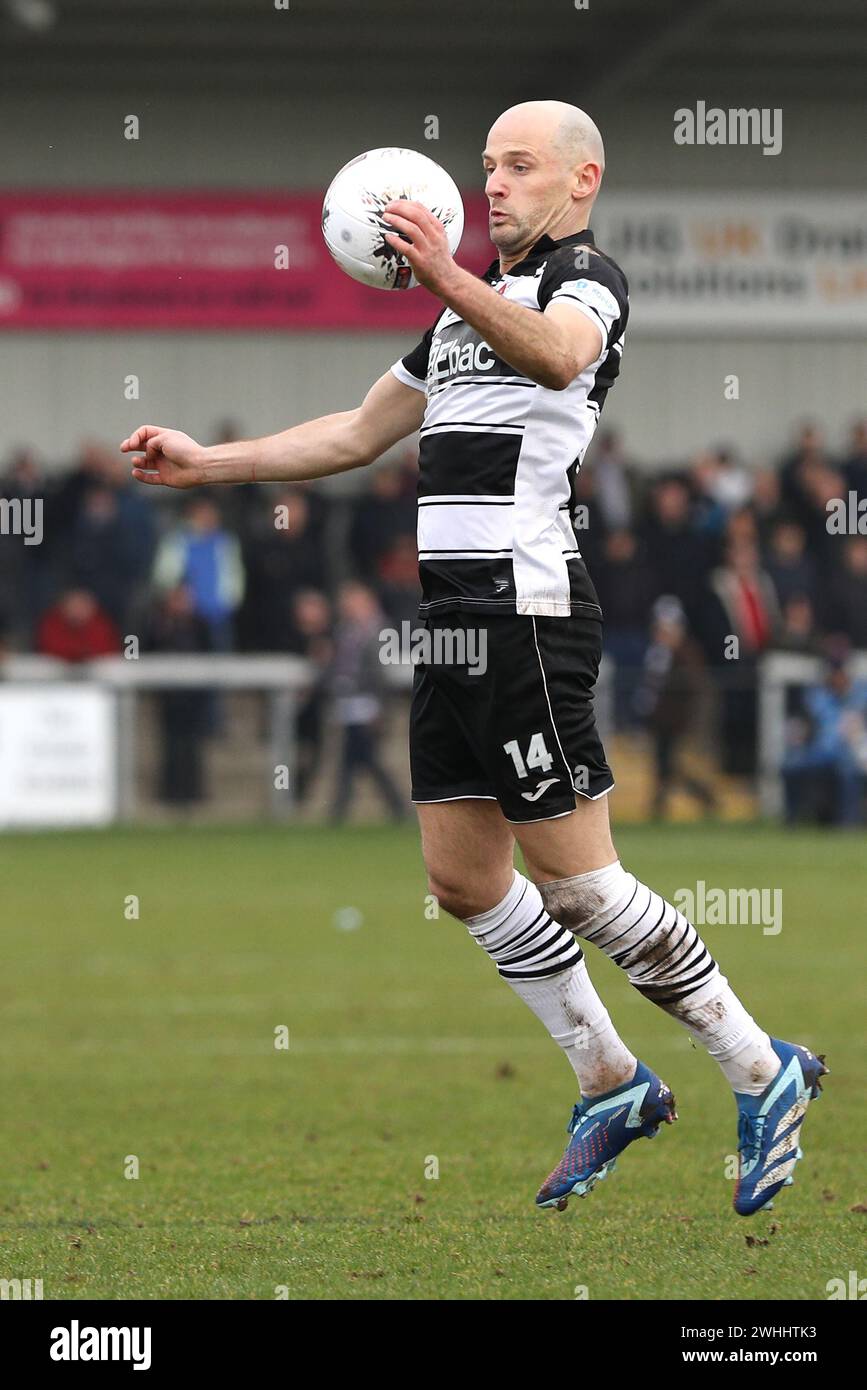 Will Hatfield of Darlington during the Vanarama National League North ...