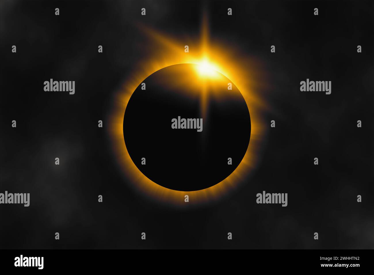 Total Solar Eclipse 2024, Astronomical Phenomenon Stock Photo - Alamy