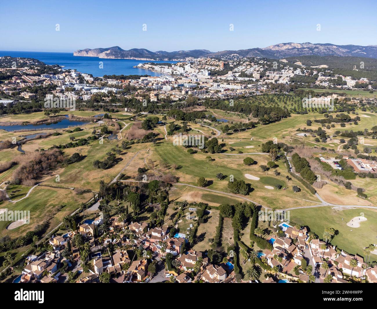 Golf Santa Ponsa Stock Photo - Alamy
