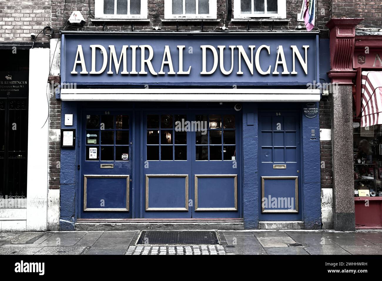 Admiral duncan pub soho hi-res stock photography and images - Alamy