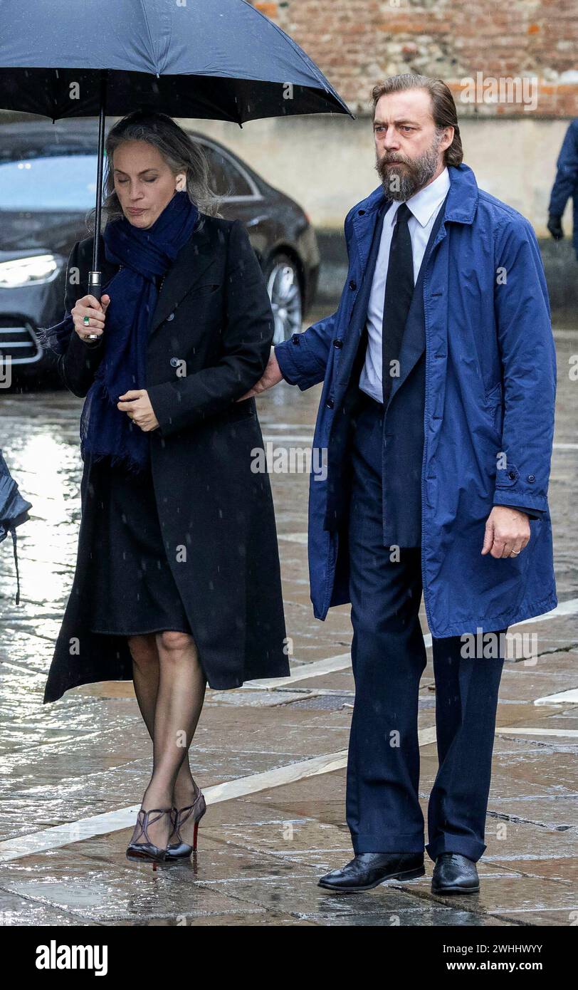 Turin, Italien. 10th Feb, 2024. Prince Aimone and Princess Olga of ...