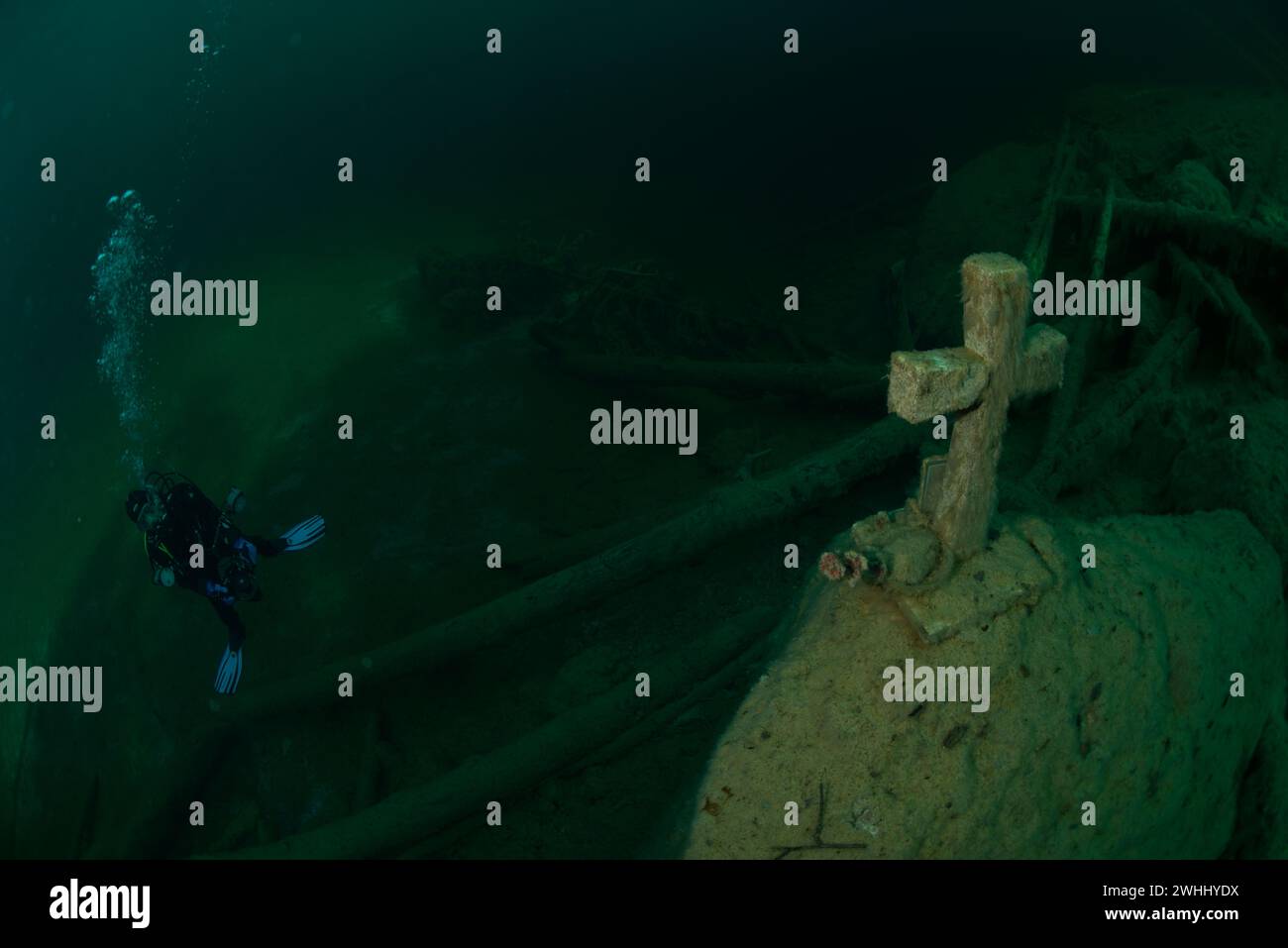 Underwater trees austria hi-res stock photography and images - Alamy