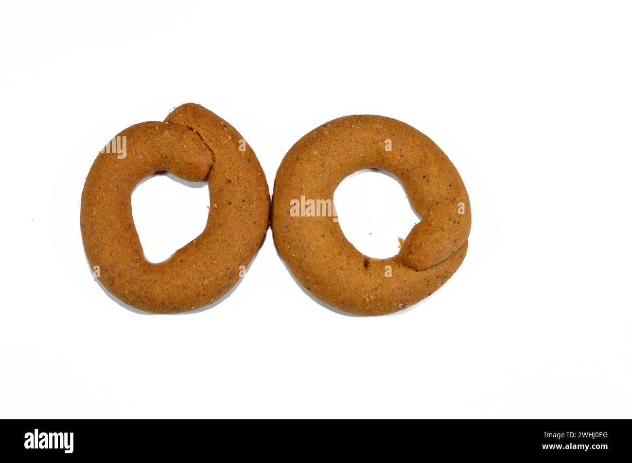 Round shaped biscuit Cut Out Stock Images & Pictures - Alamy