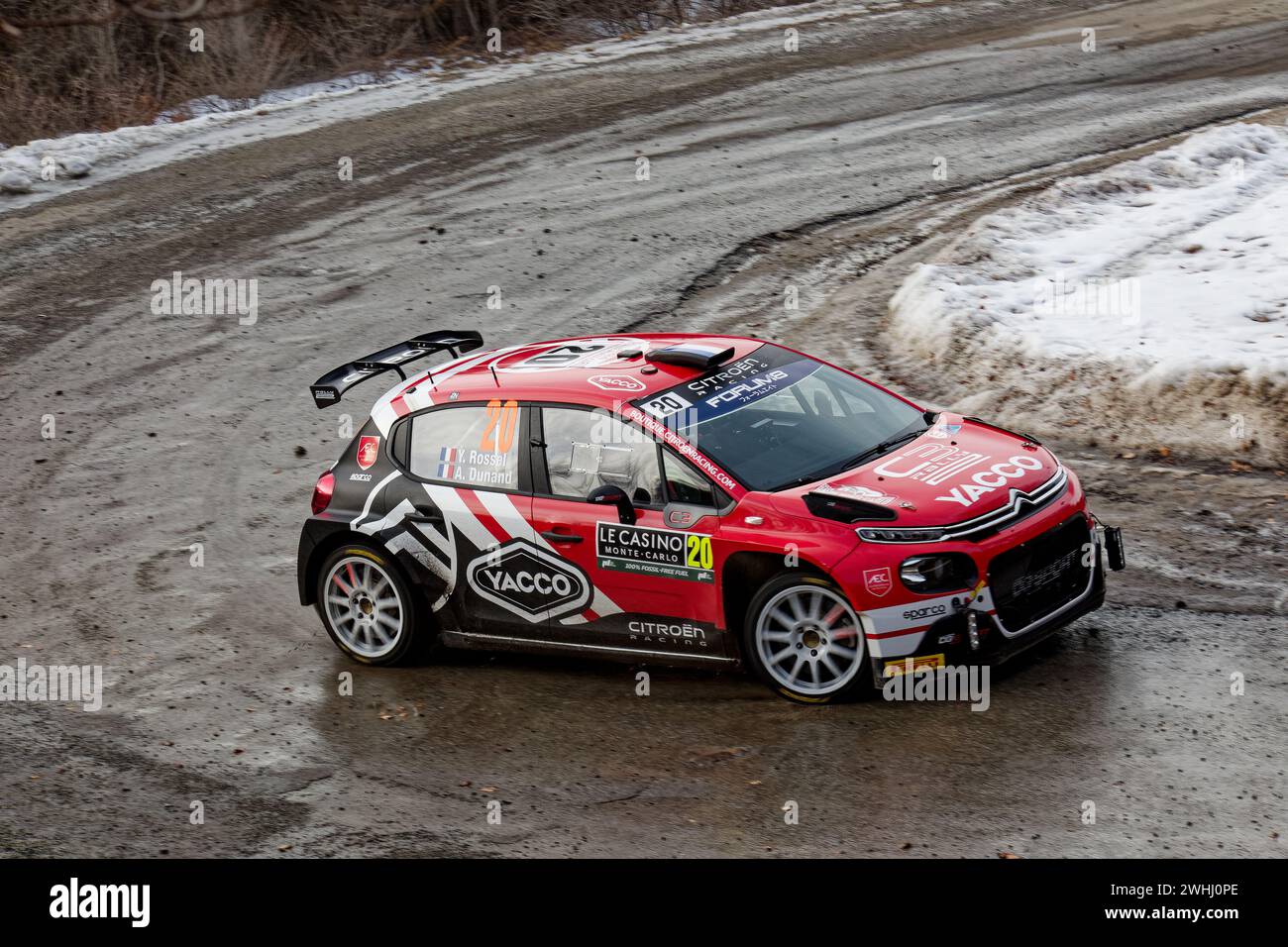 WRC Rally Monte Carlo 2024 Stock Photo - Alamy