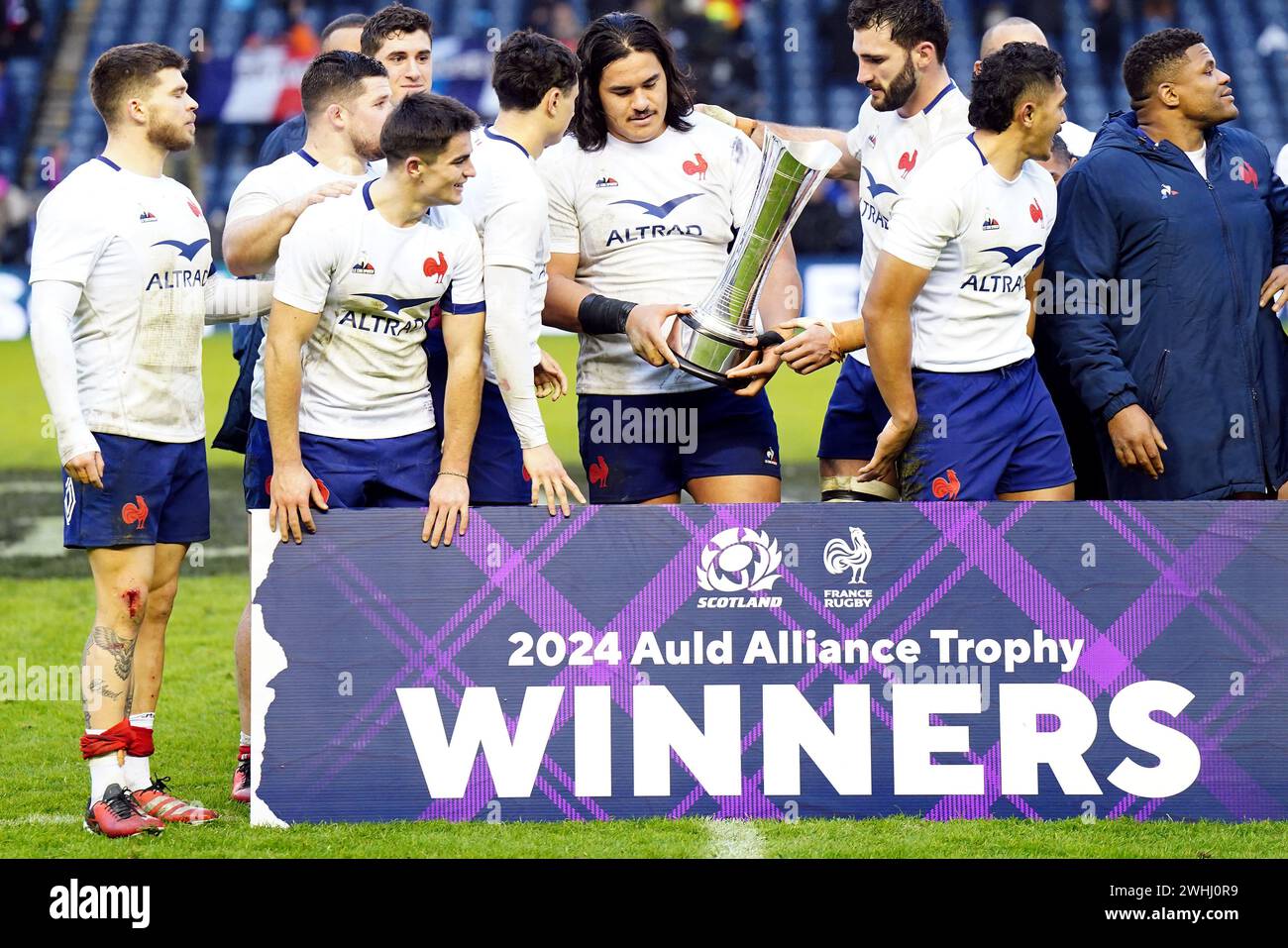 Six nations 2024 france hi-res stock photography and images - Alamy