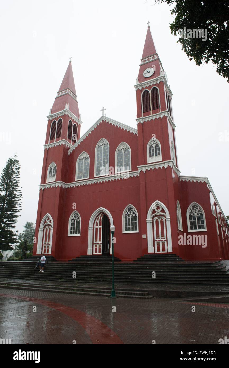 Green costa rica church hi-res stock photography and images - Alamy