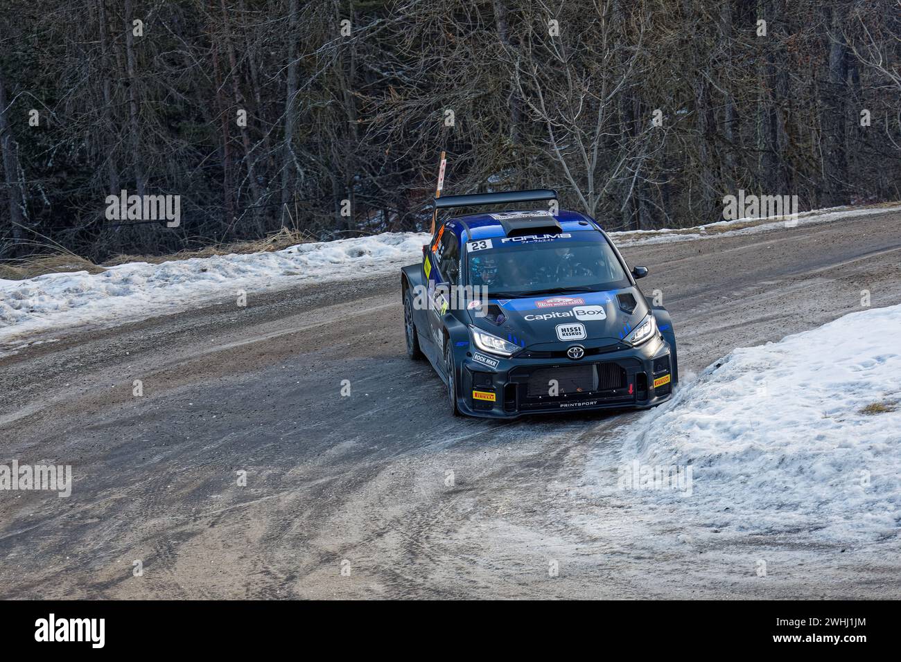 WRC Rally Monte Carlo 2024 Stock Photo - Alamy
