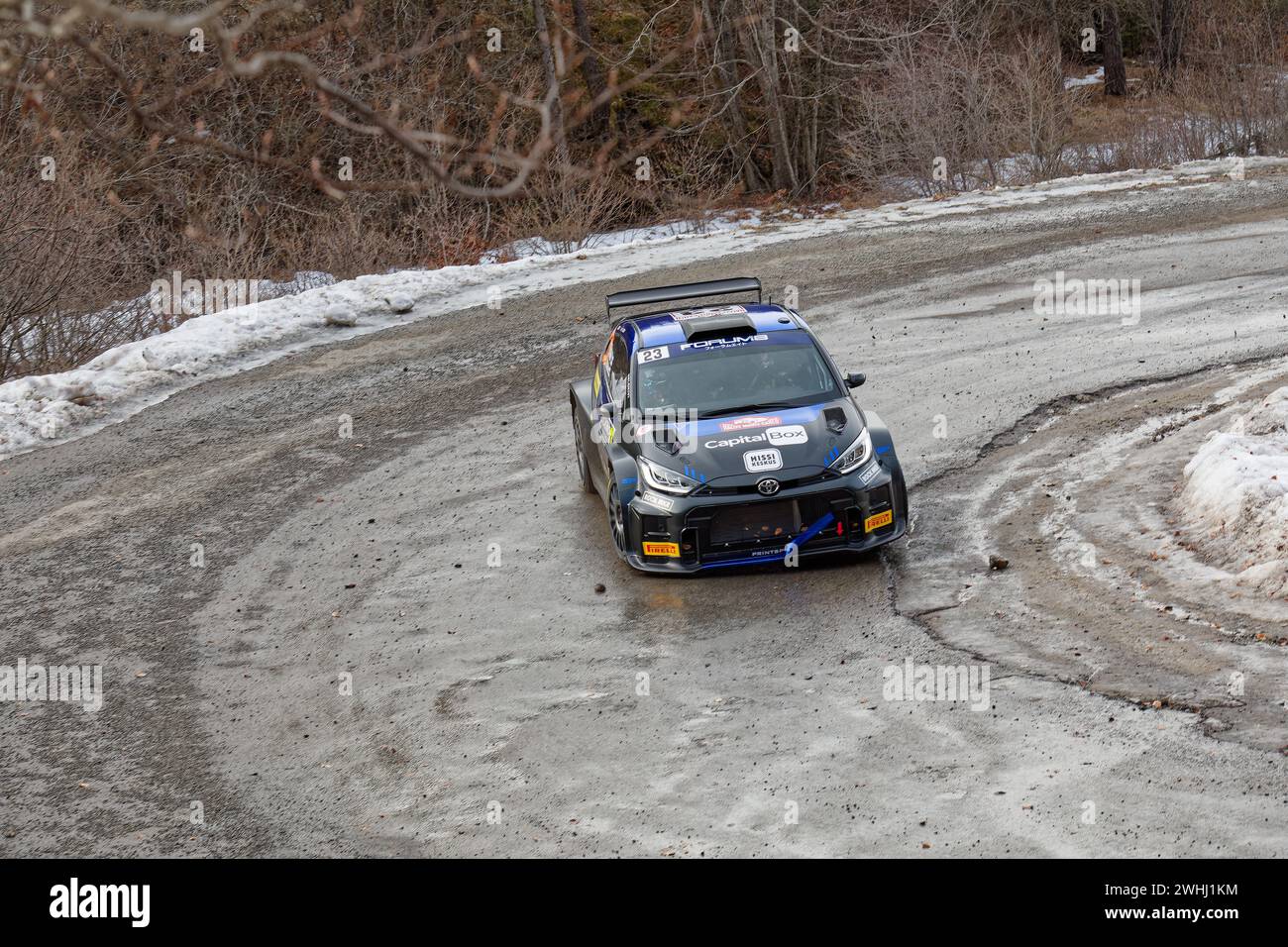 WRC Rally Monte Carlo 2024 Stock Photo - Alamy