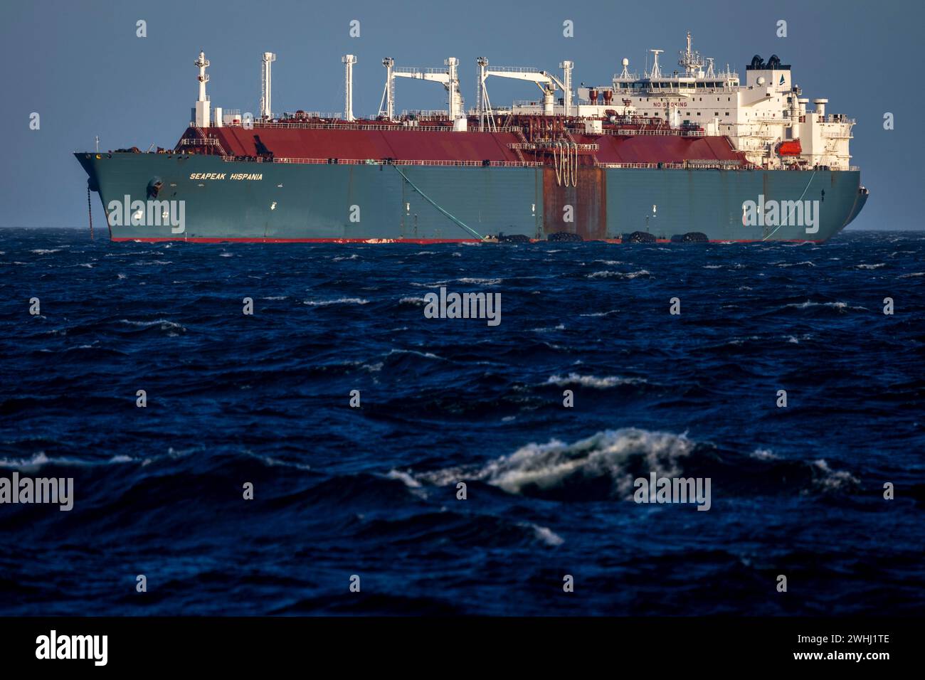 PRODUCTION - 01 February 2024, Mecklenburg-Western Pomerania, Sassnitz ...