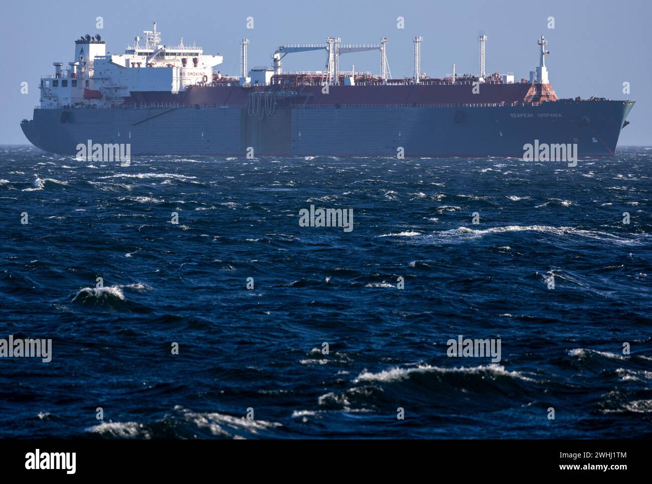 PRODUCTION - 01 February 2024, Mecklenburg-Western Pomerania, Sassnitz ...