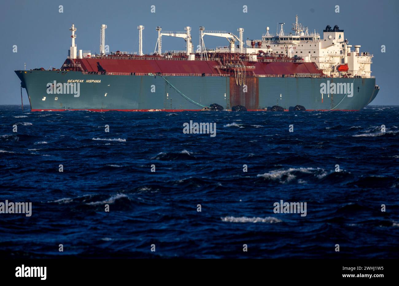 PRODUCTION - 01 February 2024, Mecklenburg-Western Pomerania, Sassnitz ...