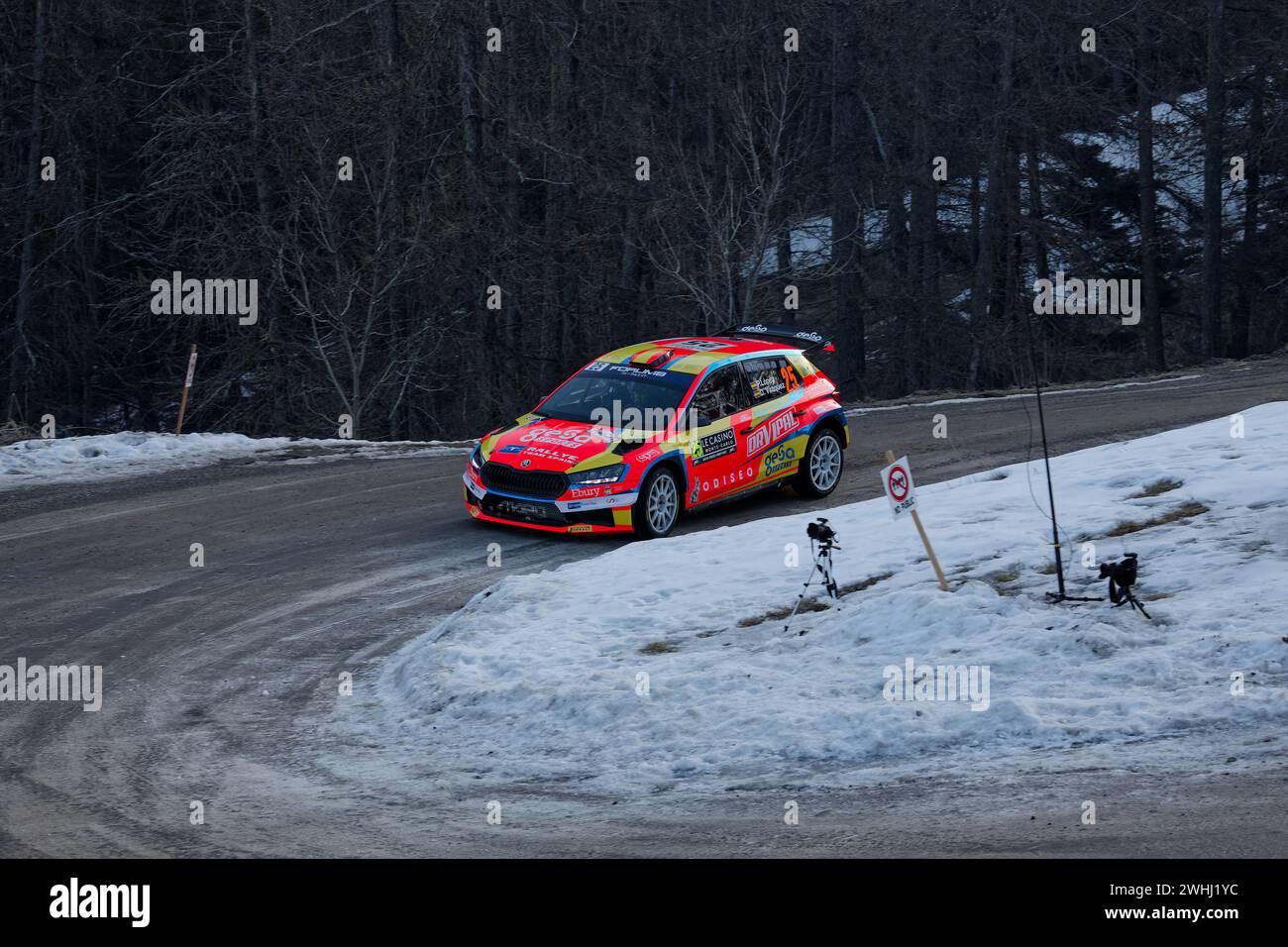 WRC Rally Monte Carlo 2024 Stock Photo - Alamy