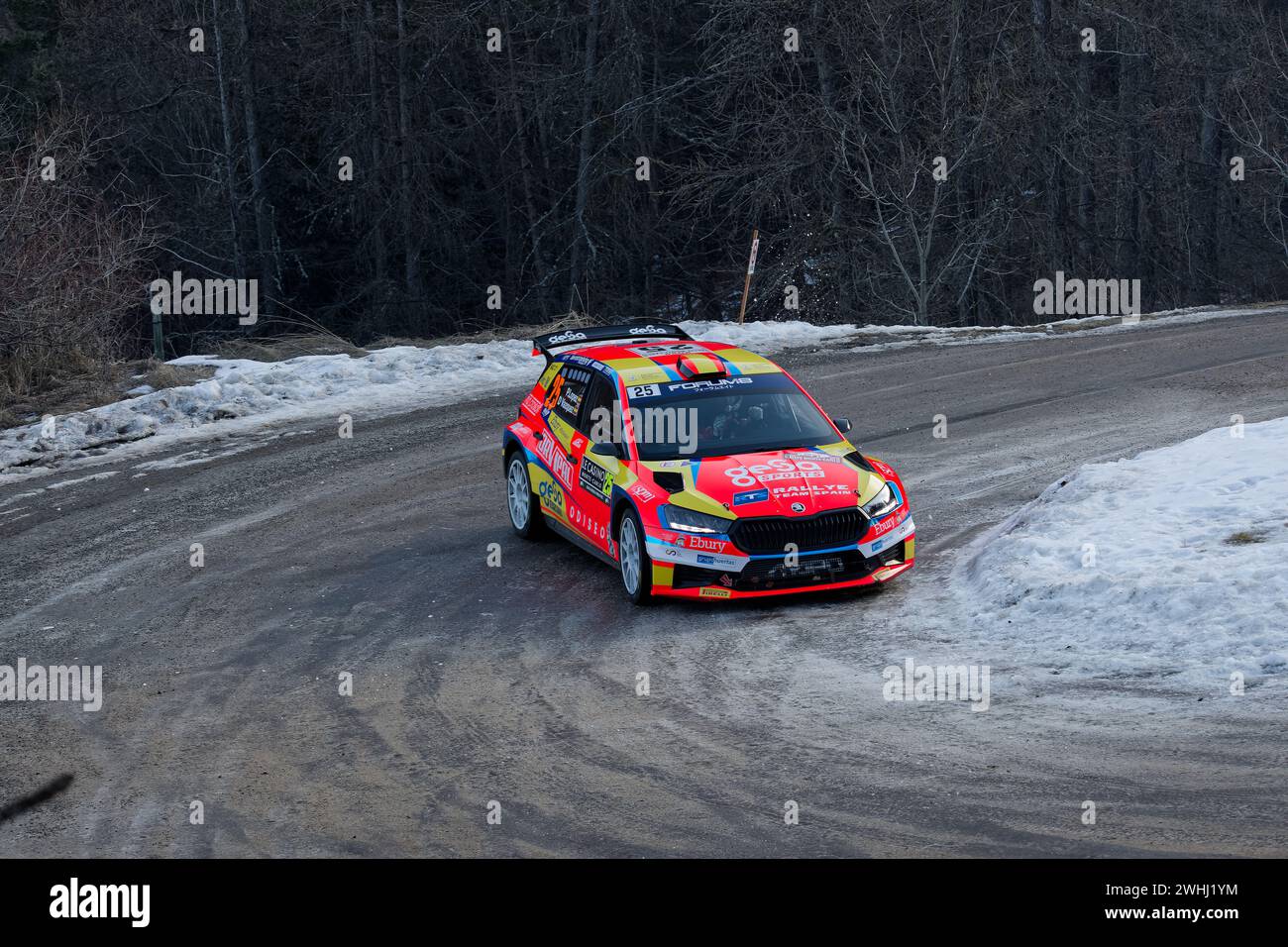 WRC Rally Monte Carlo 2024 Stock Photo - Alamy