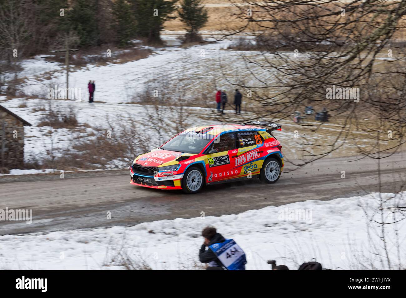 WRC Rally Monte Carlo 2024 Stock Photo - Alamy