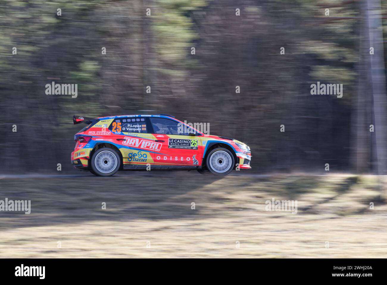 WRC Rally Monte Carlo 2024 Stock Photo - Alamy