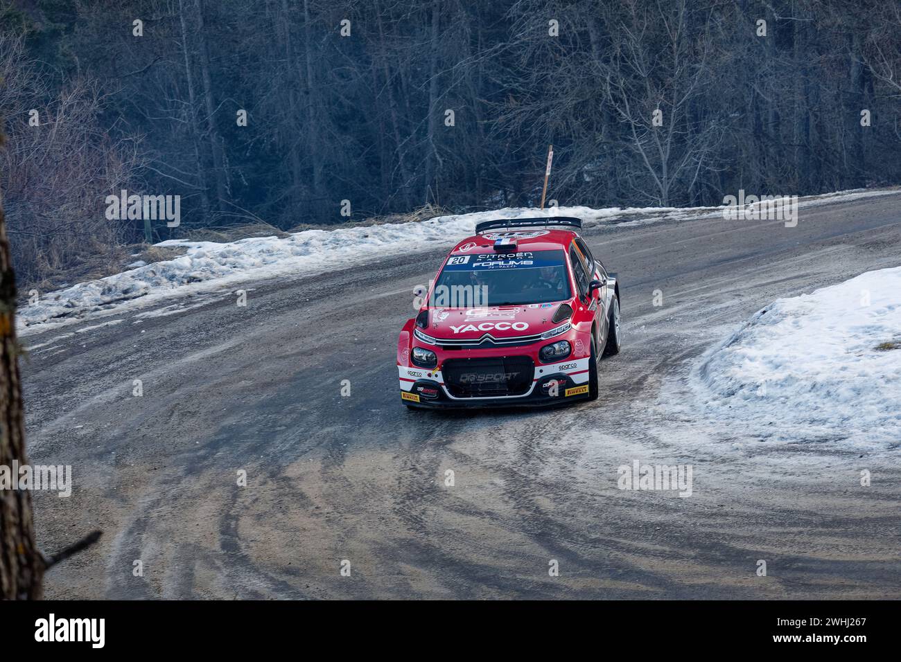 WRC Rally Monte Carlo 2024 Stock Photo - Alamy