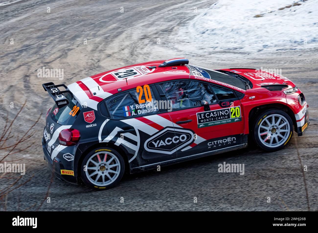 WRC Rally Monte Carlo 2024 Stock Photo - Alamy
