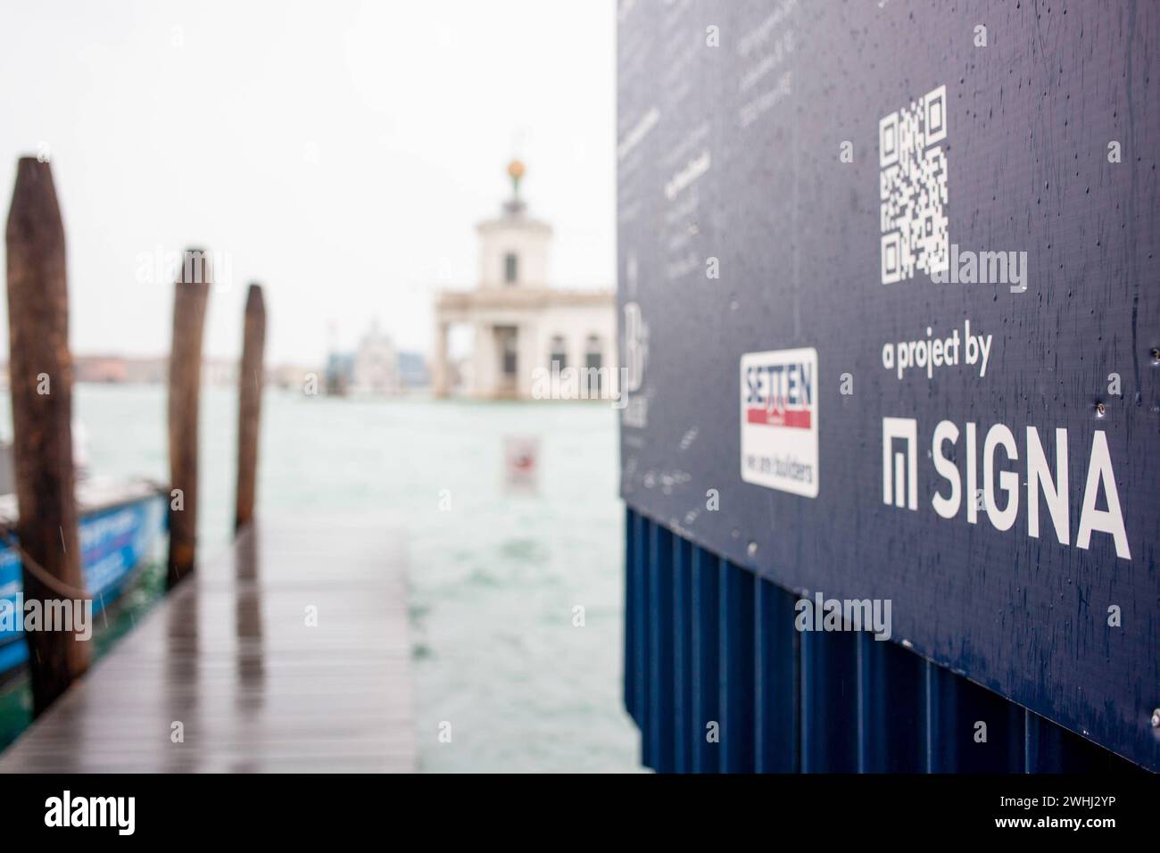 Italien, Venedig, Bauprojekt, Signa 10.02.2024, Italien, ITA, Venedig ...