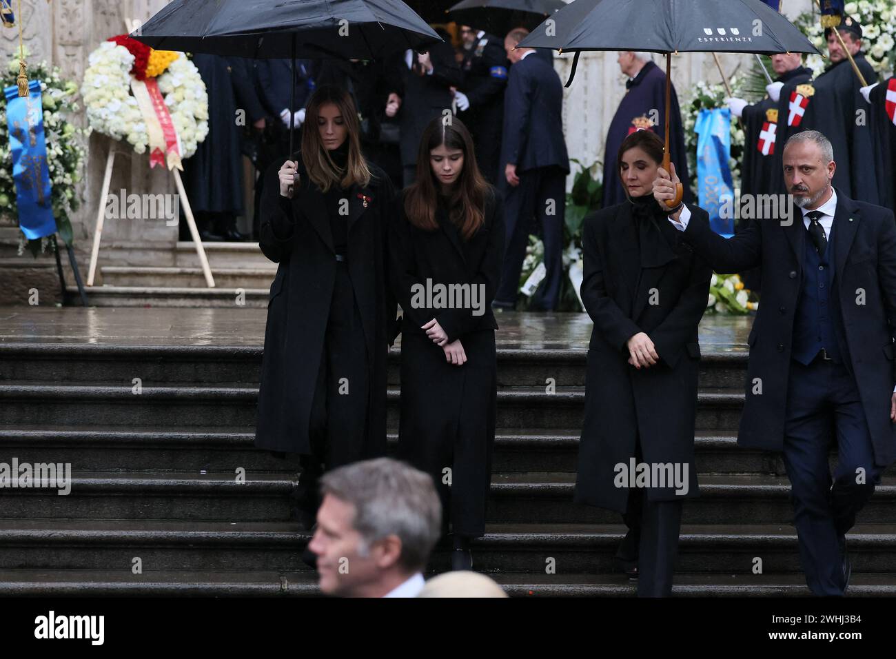 Turin, Italy. 10th Feb, 2024. Princess Vittoria of Savoy, Luisa of ...