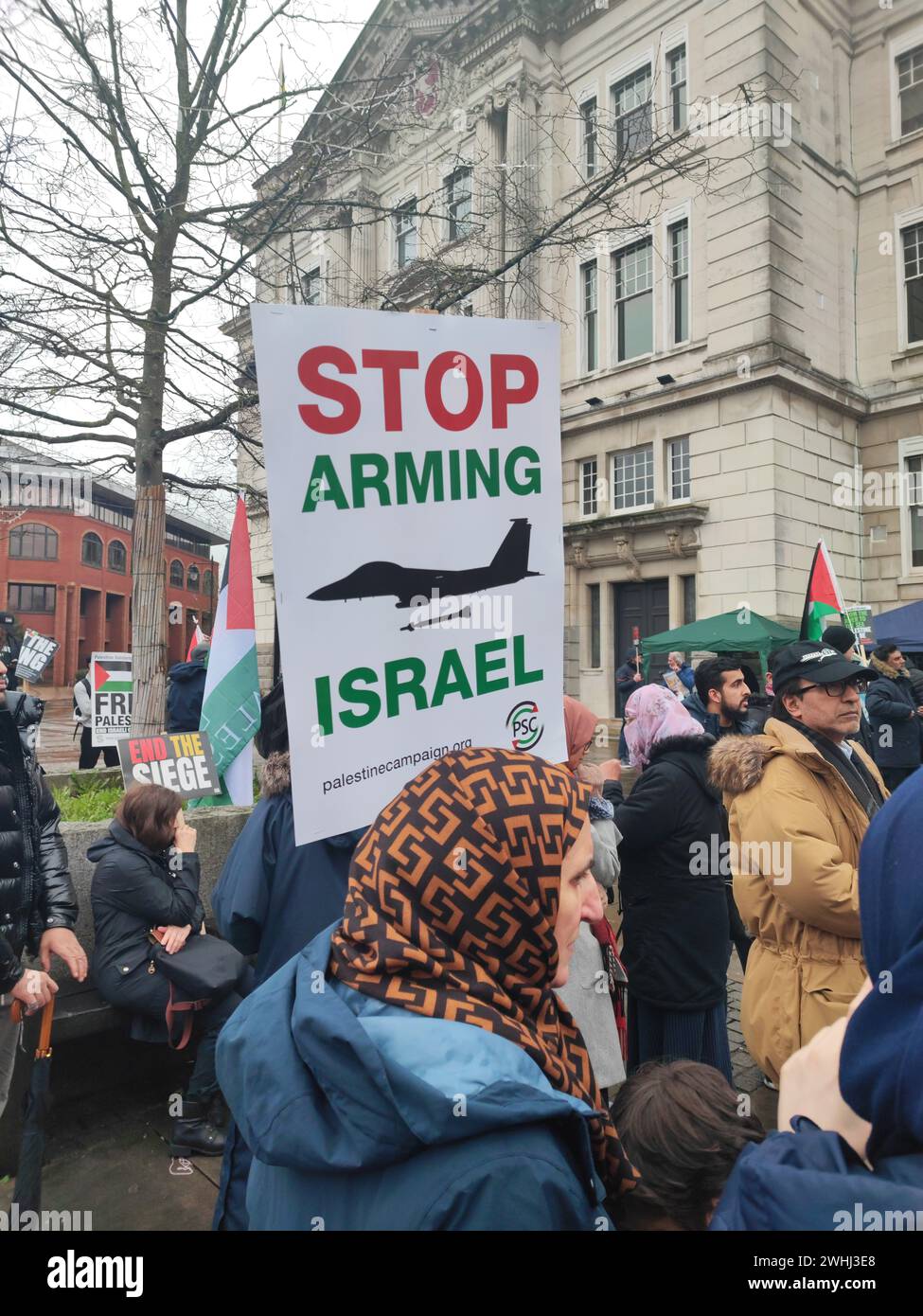 Maidstone Kent UK 10th February 2024 Stop Arming Israel Protest at ...