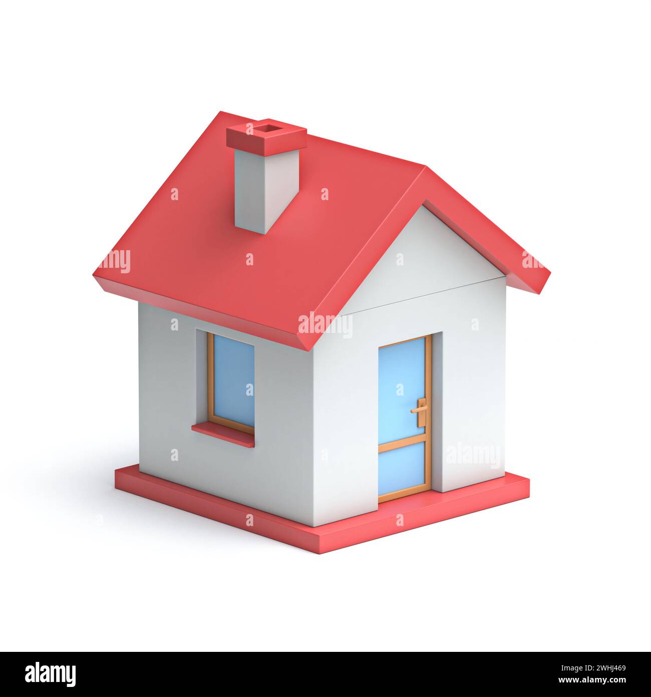 Small icon house gold Cut Out Stock Images & Pictures - Alamy