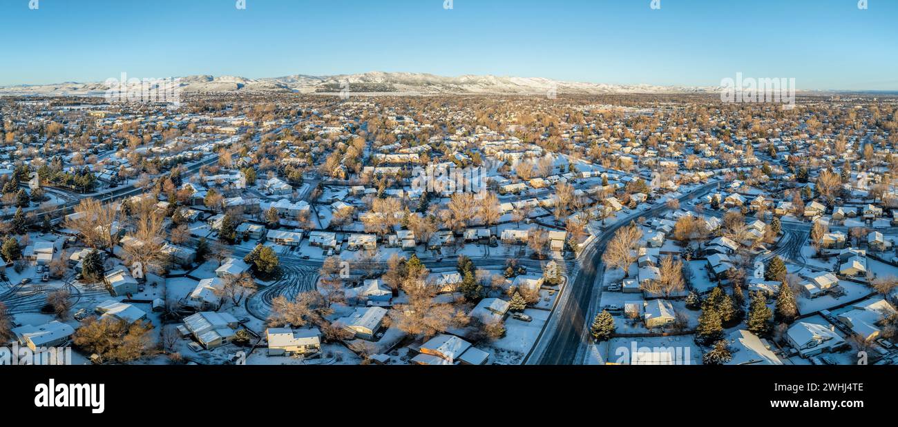 Colorado front range panorama hi-res stock photography and images - Alamy