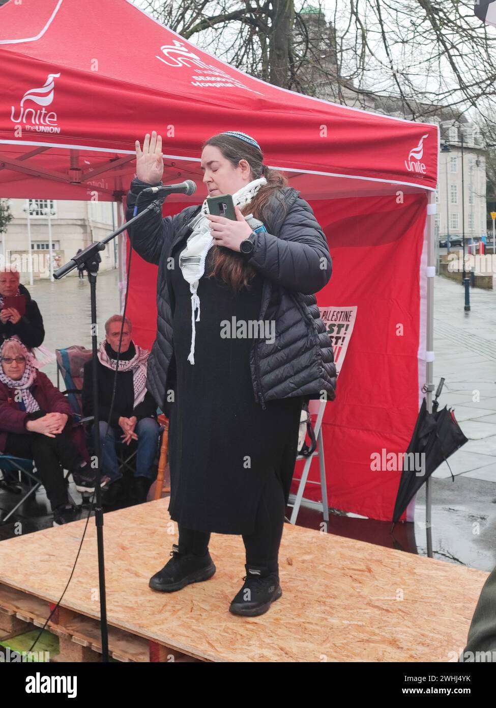 Maidstone Kent UK 10th February 2024 Stop Arming Israel Protest at ...