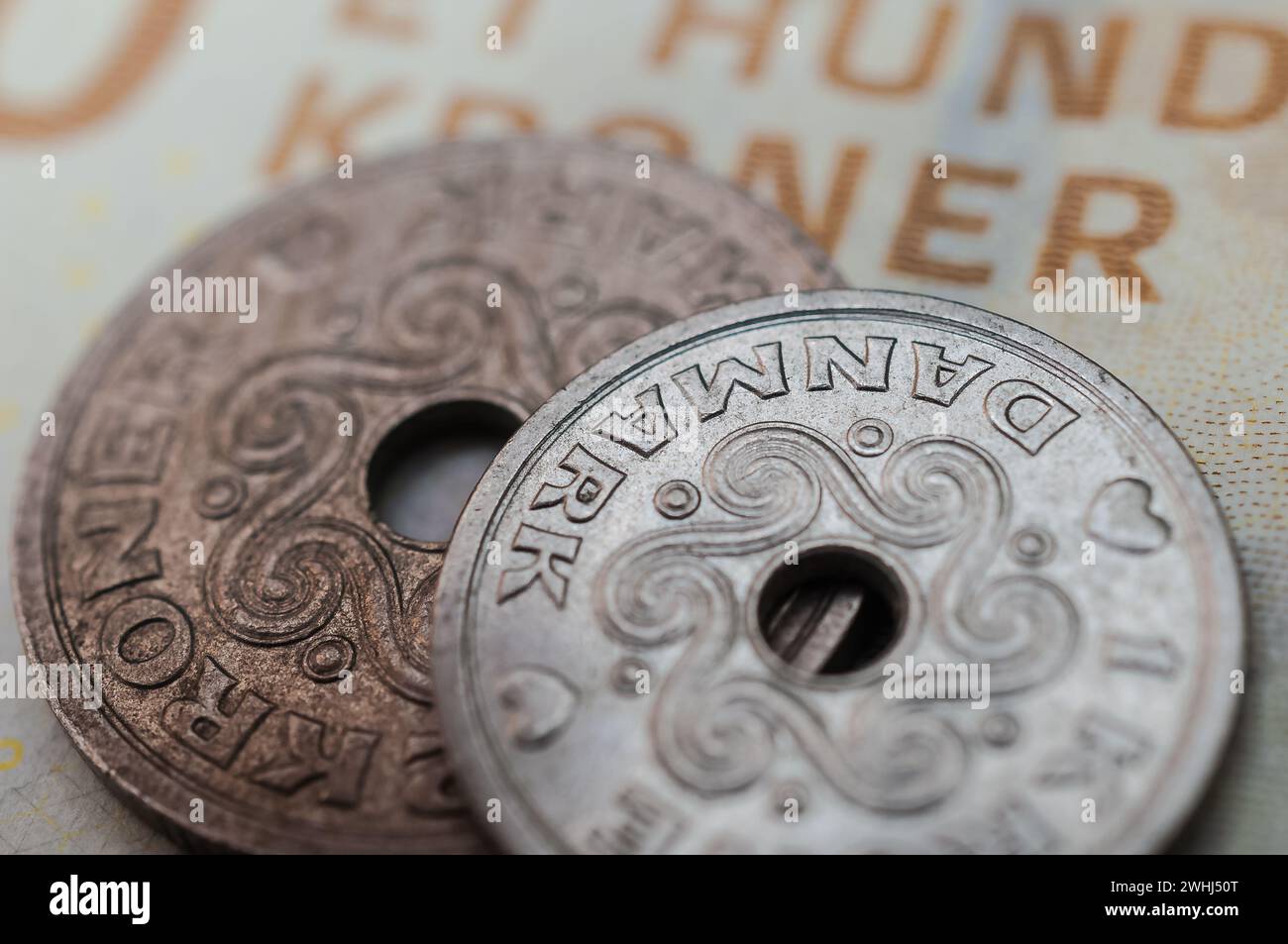 Currency from denmark in europe hi-res stock photography and images - Alamy