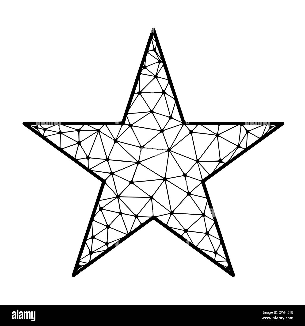 Vector design element figure Black and White Stock Photos & Images - Alamy