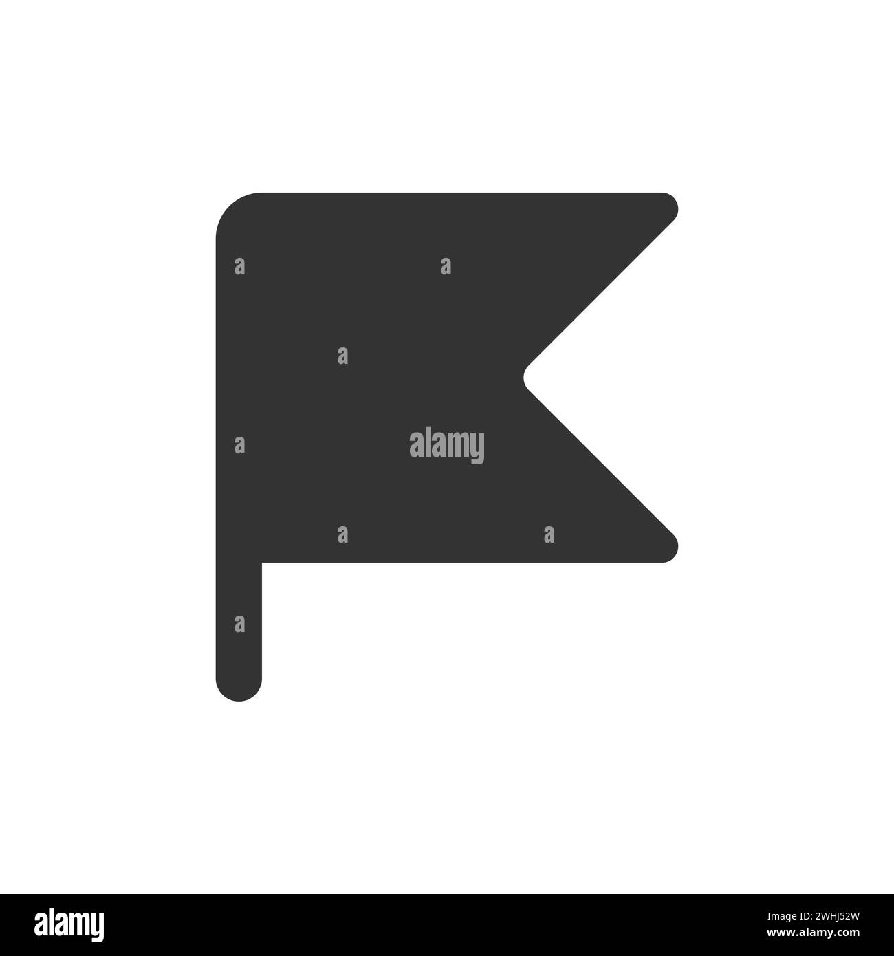 Direction sign flag Black and White Stock Photos & Images - Alamy