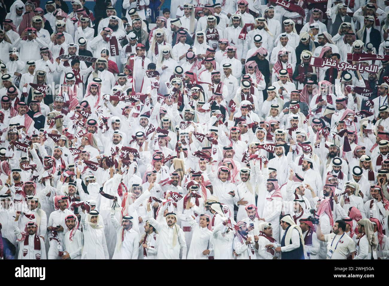 Doha, Qatar, 10 Feb 2024, AFC Asian Cup Qatar 2023 Final - Qatar VS ...