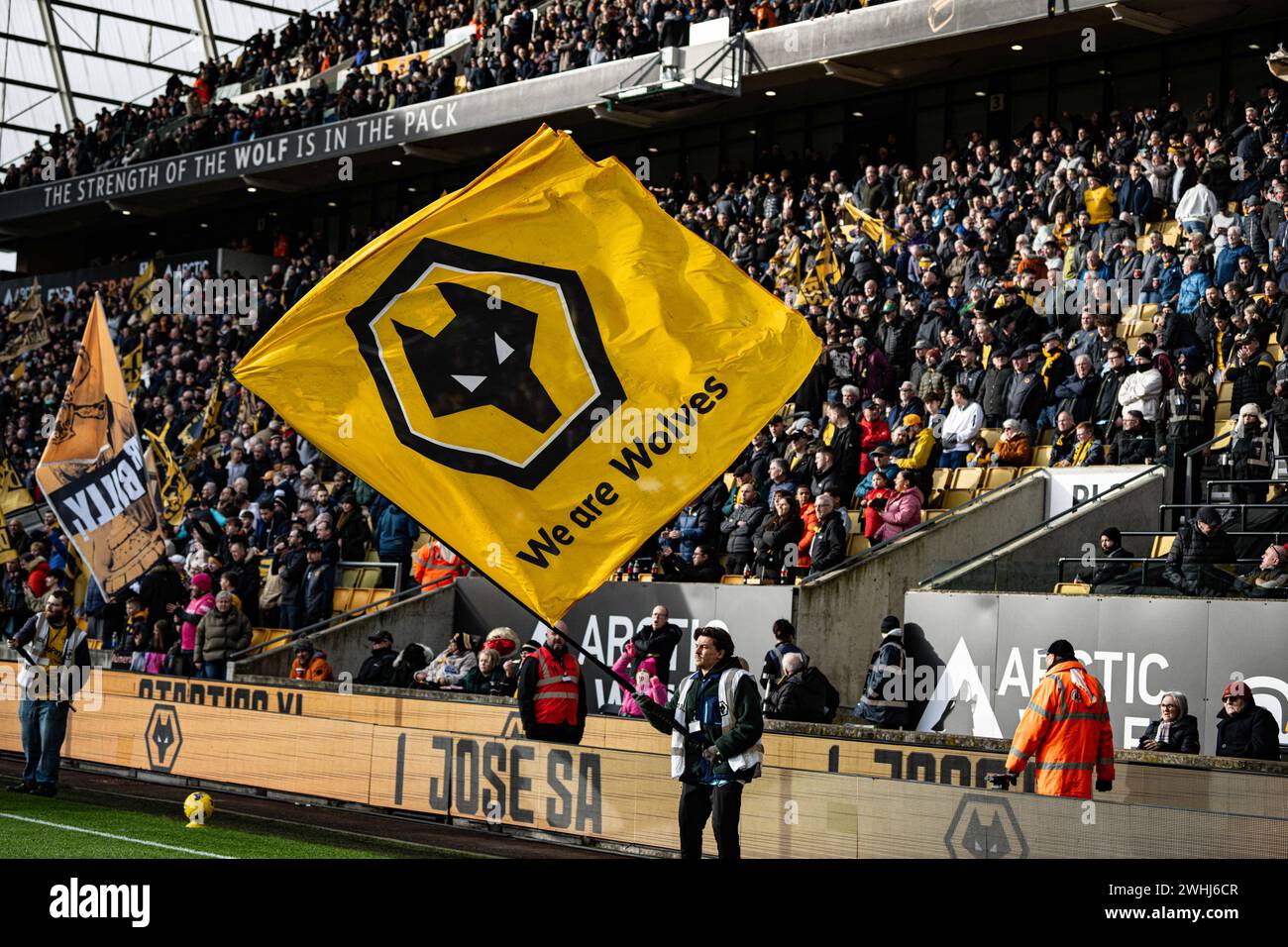 10th February 2024; Molineux Stadium, Wolverhampton, West Midlands ...