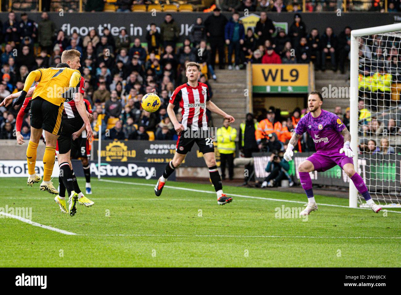 10th February 2024; Molineux Stadium, Wolverhampton, West Midlands ...