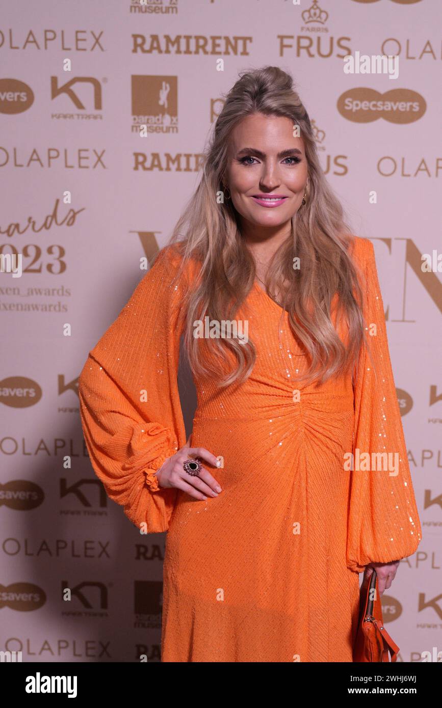 Oslo 20240209.Isabelle Ringnes on the red carpet before the Vixen ...