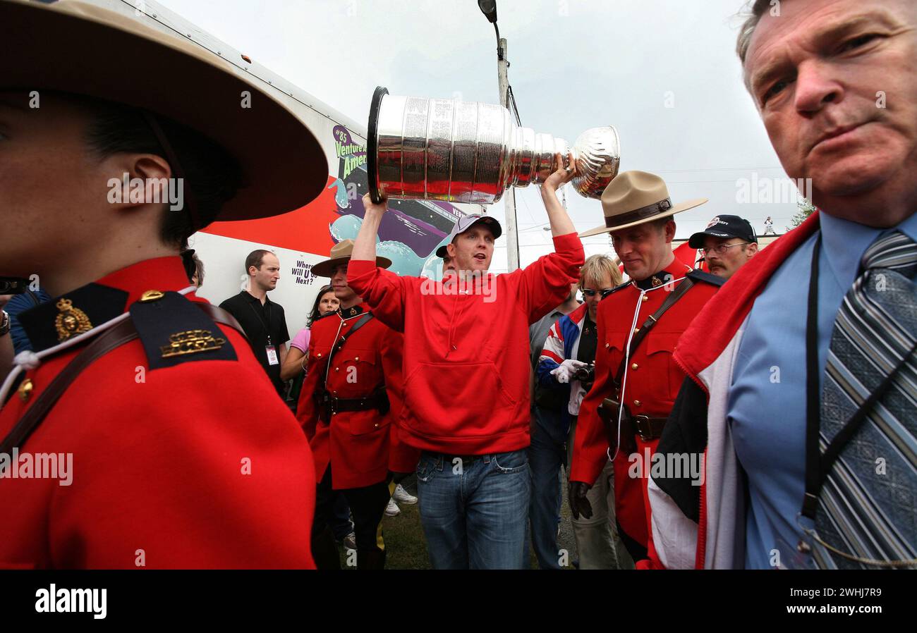 Stanley Cup comes to Newfoundland and Labrador for the first time Stock ...