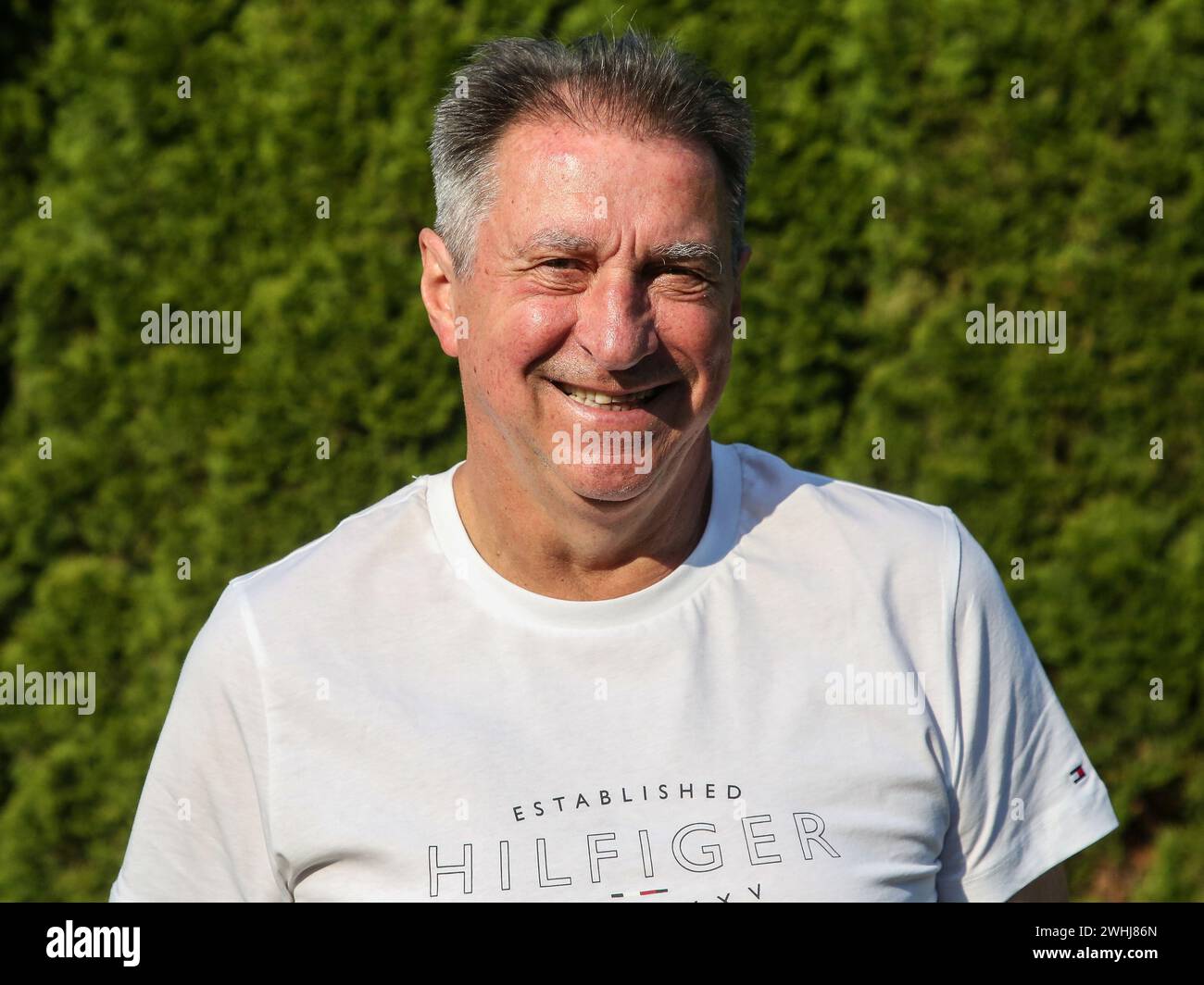 GDR handball legend Wieland Schmidt at the meeting of former players SC ...
