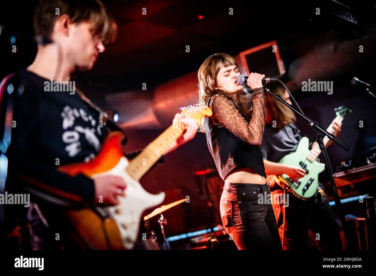 Edinburgh, Scotland. Tue 6 February 2024. Edinburgh/Glasgow guitar band ...