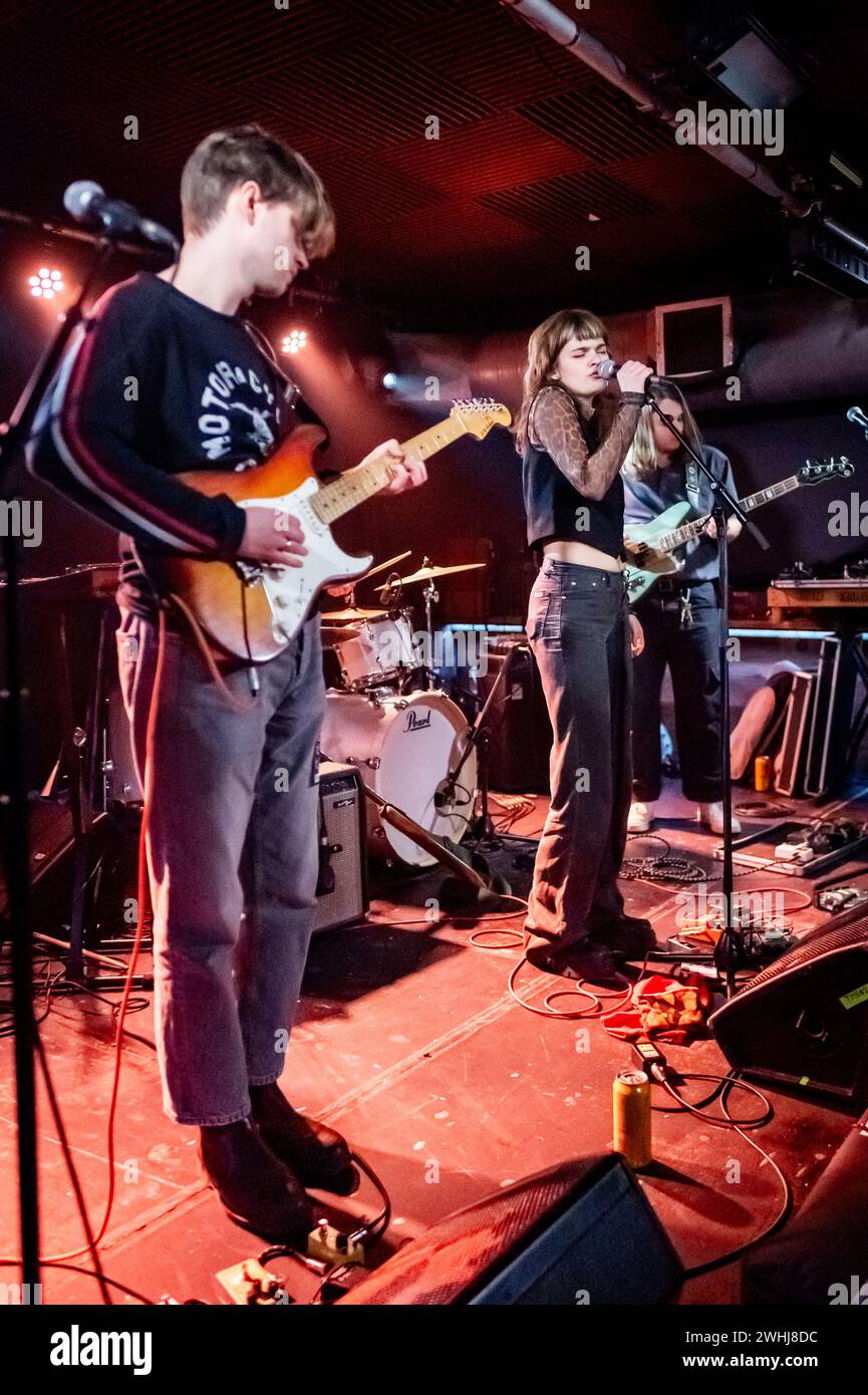 Edinburgh, Scotland. Tue 6 February 2024. Edinburgh/Glasgow guitar band ...