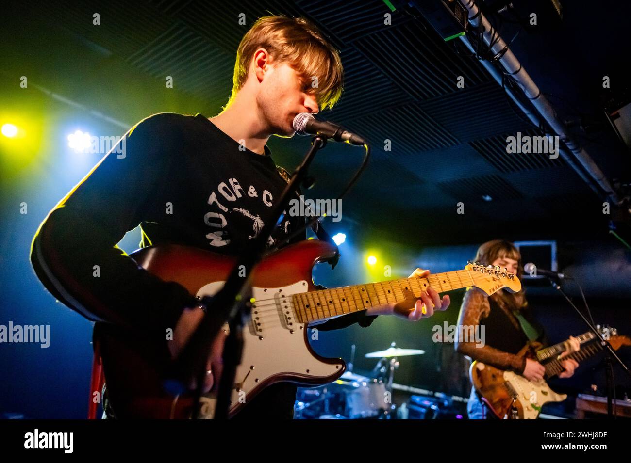 Edinburgh, Scotland. Tue 6 February 2024. Edinburgh/Glasgow guitar band ...