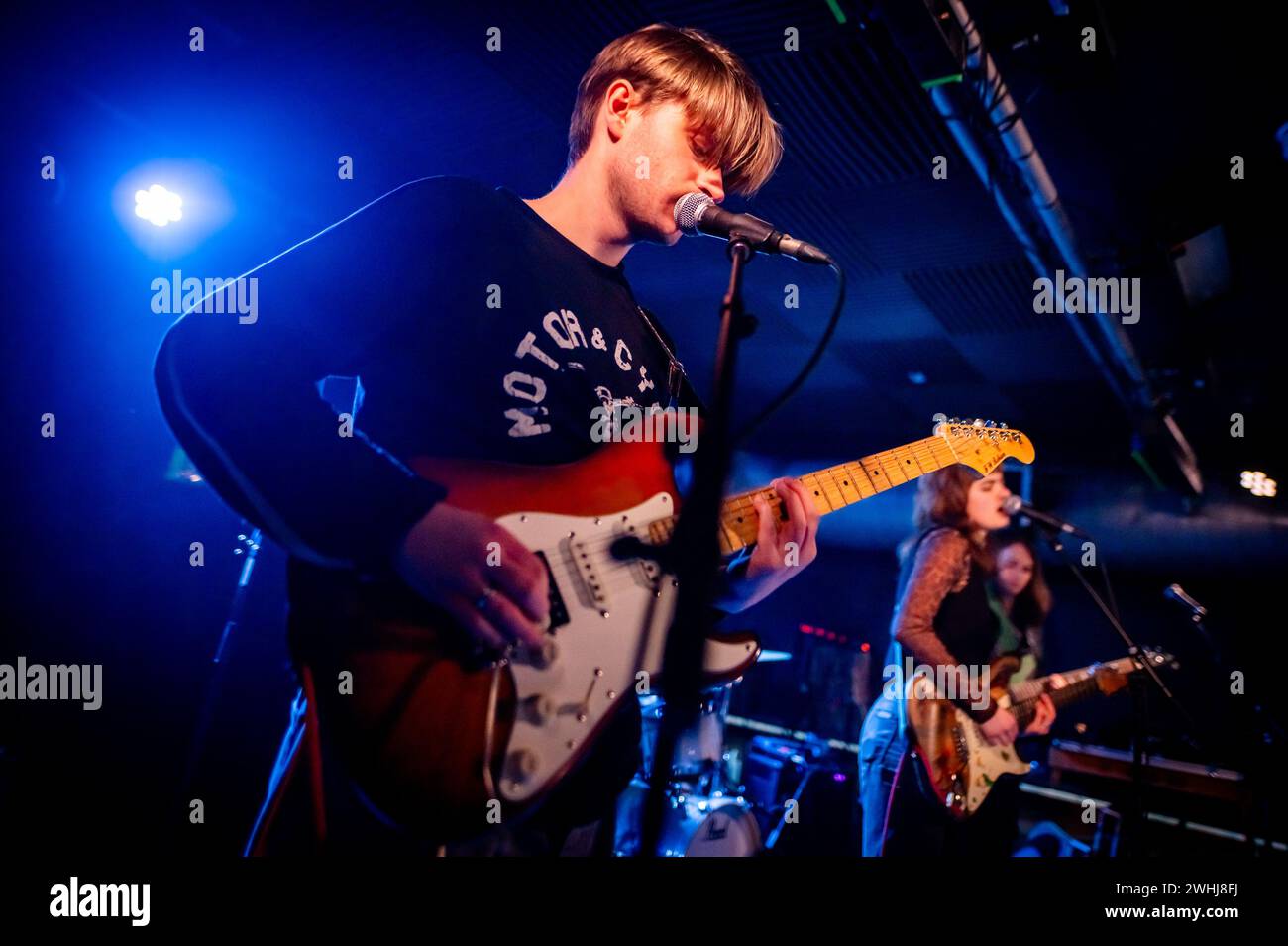 Edinburgh, Scotland. Tue 6 February 2024. Edinburgh/Glasgow guitar band ...