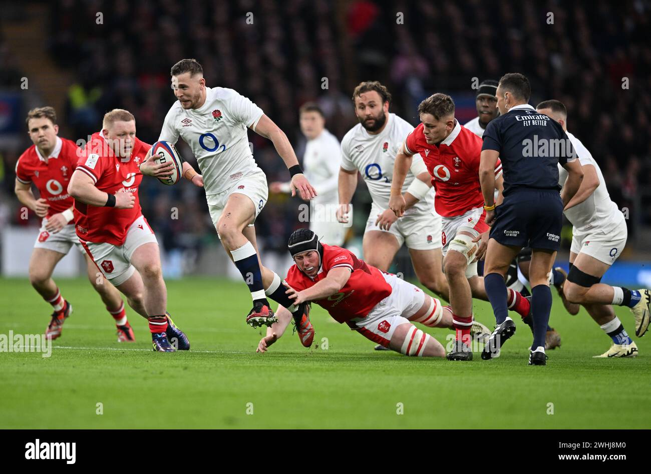 10th February 2024; Twickenham Stadium, London, England: Six Nations ...