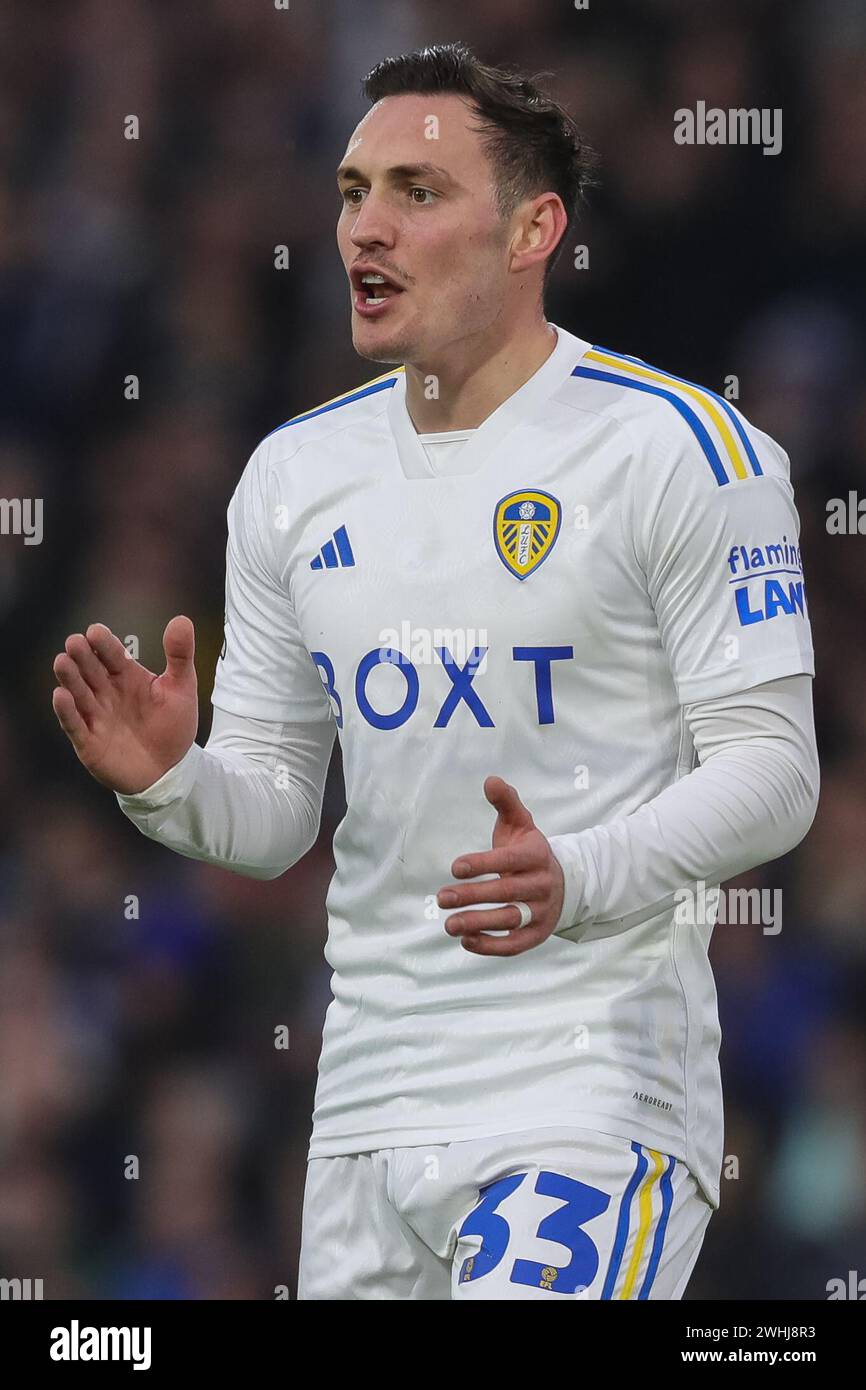 New signing Connor Roberts of Leeds United during the Sky Bet ...