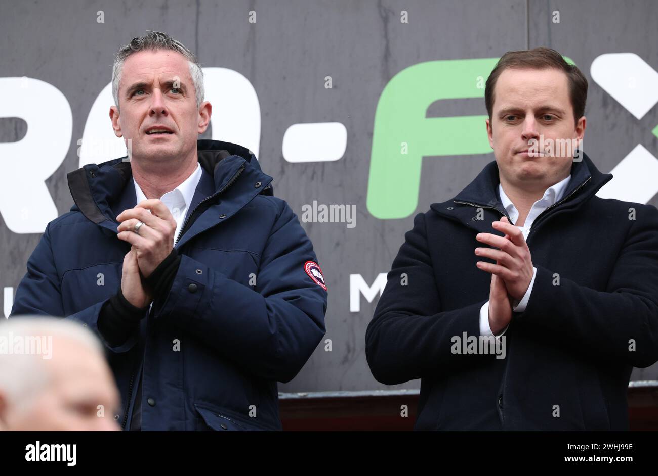 Liege, Belgium. 10th Feb, 2024. Standard's sport director Irish Fergal ...