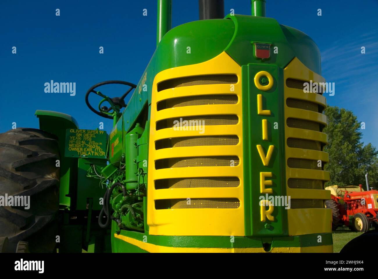 1958 oliver super 99 hi-res stock photography and images - Alamy