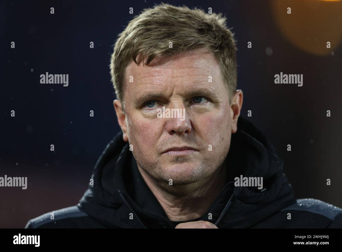 Eddie Howe manager of Newcastle United during the Premier League match ...