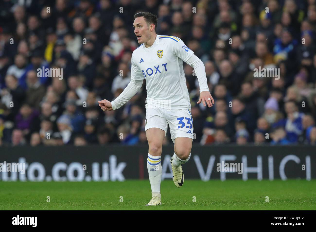 New signing Connor Roberts of Leeds United during the Sky Bet ...
