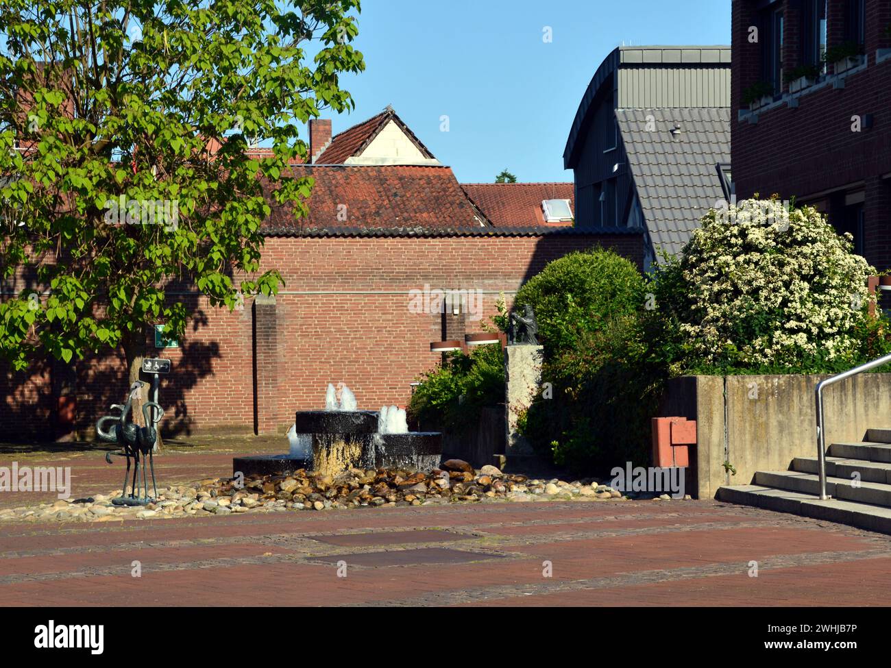 City Hall in the Town Walsrode, Lower Saxony Stock Photo - Alamy