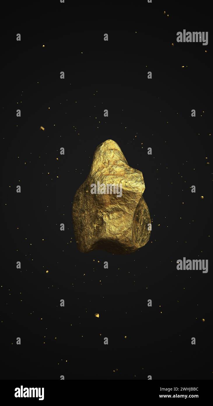 Gold nugget illustration hi-res stock photography and images - Alamy